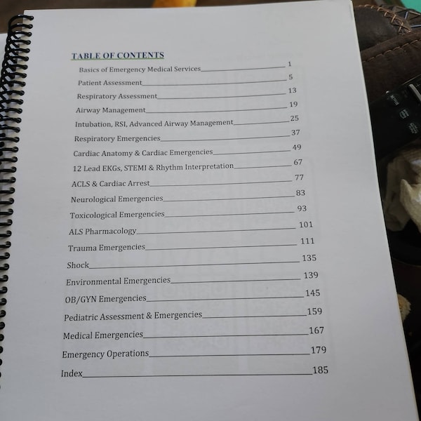 Paramedic ALS Study Guide: Illustrated NREMT Review (physical Book) - Etsy