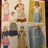 Simplicity 8149 Pattern CUT Complete 1960s Vintage Wrap Front Empire ...