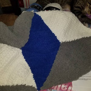 Crochet Isometric Blanket / Afghan Pattern - Etsy