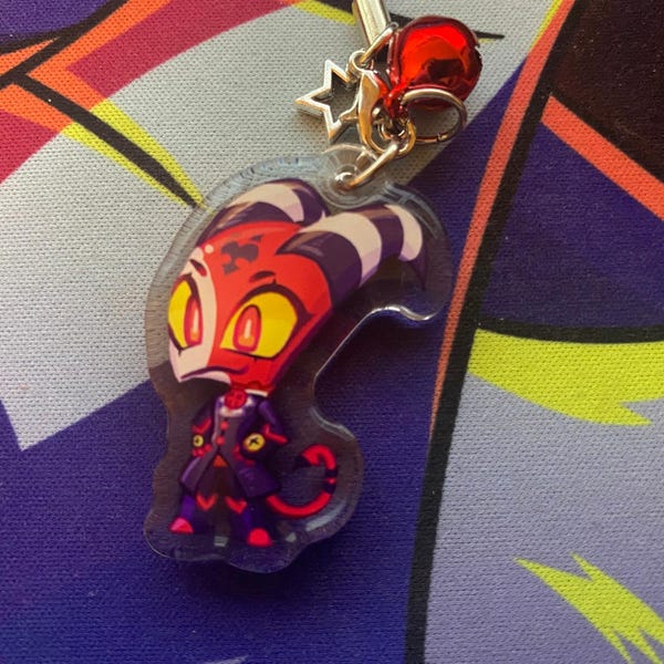 Preorder PSG | DOUBLE SIDED Acrylic Charms | Panty and Stocking ...