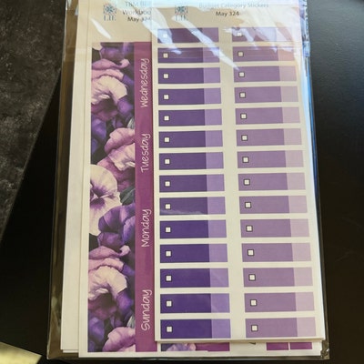 Jenplans Months of the Year // 36 Point Font // Fits .5 X 3 Box and ...