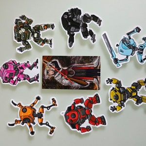 Princess Tutu Chibi Art Sticker Set of 6 - Etsy