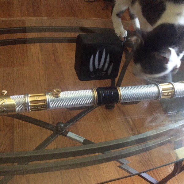 Lightsaber Clamp-card Underlay Switch With Neopixel Accents - Etsy