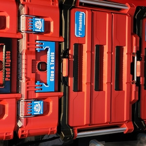 Packout 3 Drawer Double Stacking Bins, X8 Bins, Double Divide Bins ...