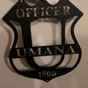 Personalized Police Sign for Home, Metal Wall Art, Police Officer Gifts ...