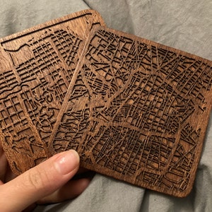 Shanghai Paper Cut Map Framed White Map White Frame 9x9 | Etsy