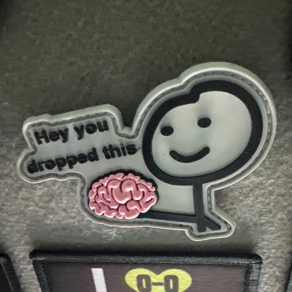 OSHT Funny PVC Morale Patch - Etsy