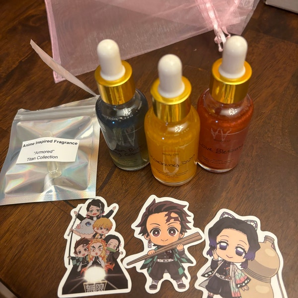 NEW Anime Inspired Fragrances | Anime Perfumes | Anime Body Mists ...