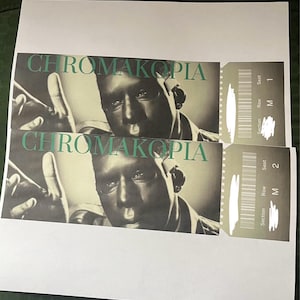 Personalized Tyler, the Creator Chromakopia Tour Concert Ticket - Etsy