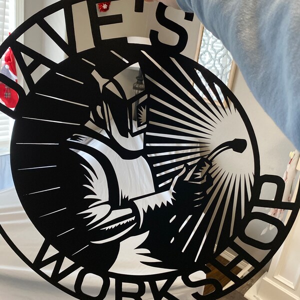 Customized Metal Welding Sign, Sign for Welder, Welder Sign ...