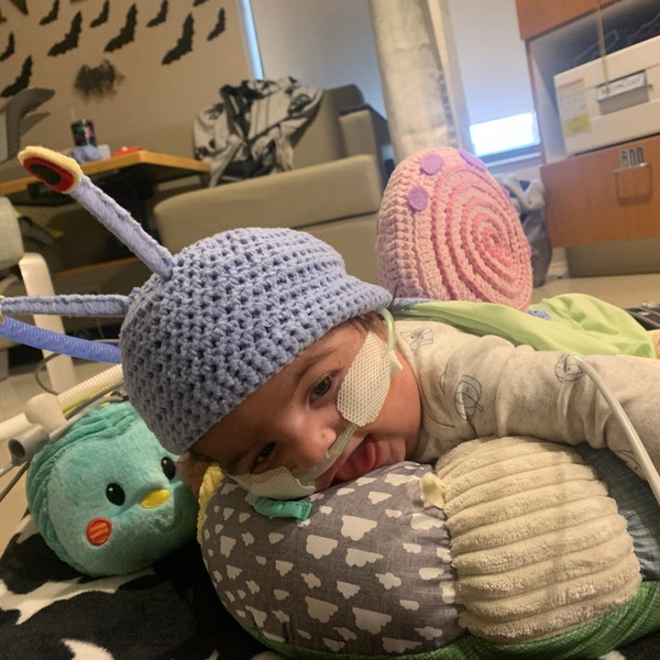 PDF Crochet Pattern - ORIGINAL Snail Shell Hat and Body Cover Crochet ...