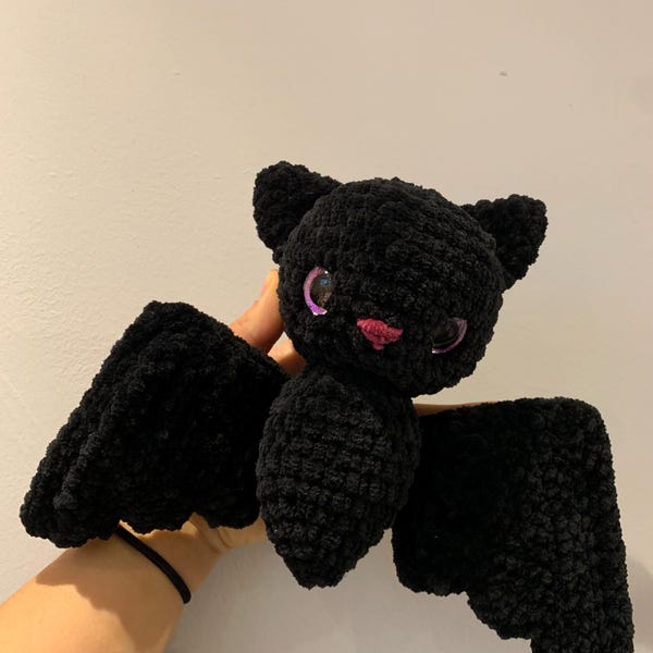 PATTERN: Plush Binx the Bat Pattern Amigurumi Chunky Bat Pattern Super ...