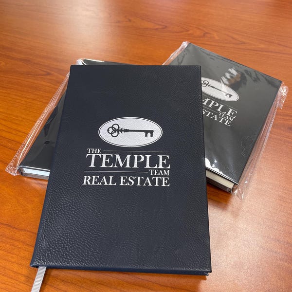 Custom Pocket Notebook With Pen, Refillable Personalized Leather ...