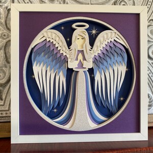 3D ANGEL Svg 3D Christmas Svg CHRISTIAN Svg CHRISTMAS | Etsy