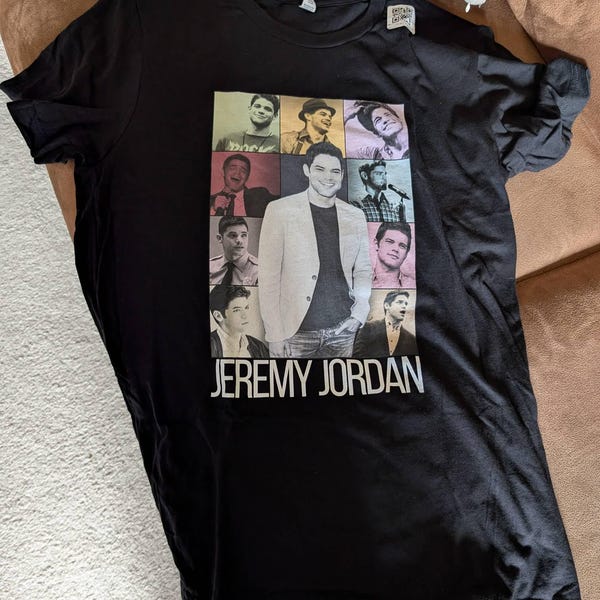 Jeremy Jordan Shirt, Broadway Icon Inspired Fan Merch, Comfy Cotton Tee ...
