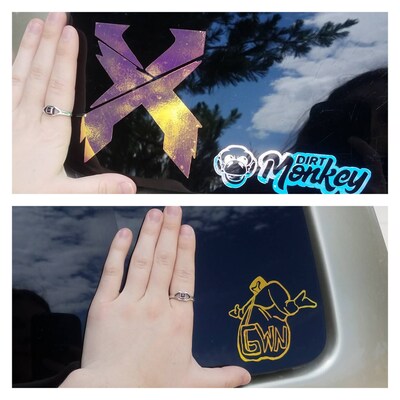 X EDM DJ Car Decal-vinyl Decal Sticker - Etsy