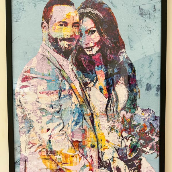 Custom Pop Art From Photo, Photo to Modern Art, Personalized Pop Art ...