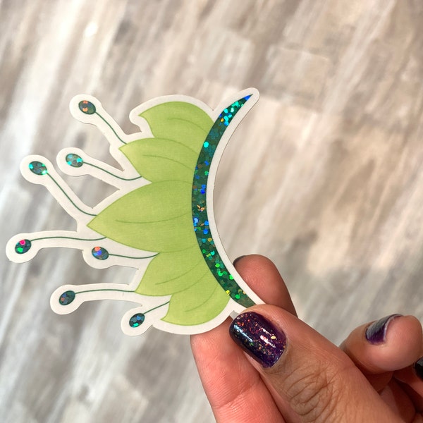 Tiana Sticker Tiana Crown Sticker Princess Sticker - Etsy