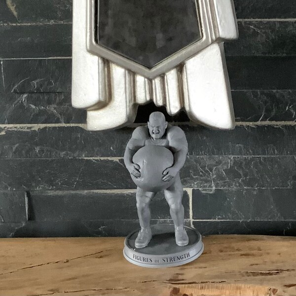 Strongman Figurine Collection - 3D Printed Strength Statues - Lifter ...