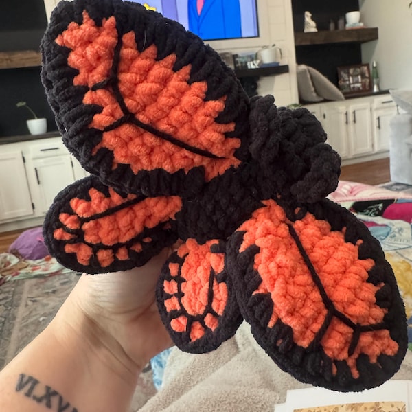 3 in 1 Butterfly Crochet Pattern | Monarch Butterfly, Cabbage White ...