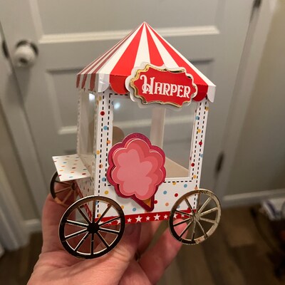 Circus Favor Box, Circus Party, Carnival Favor Box, Carnival Party ...