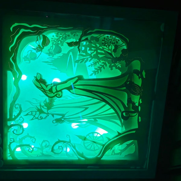 Forest Animals Lightbox SVG, Paper Cut Template Ai, Dinos Baby Shadow ...