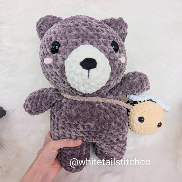 Crochet Chunky Bunny Rabbit |amigurumi Rabbit | Stuffed Animal - Etsy