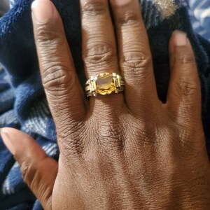 Old Man Head Ringbronze Mens Ringvintage Ringmens Band | Etsy