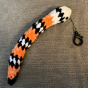 Crochet PATTERN Snake Keychain, No Sew, Amigurumi Tutorial PDF in ...
