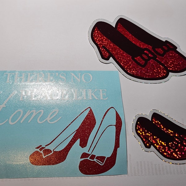 Sparkly Ruby Slippers | Glitter Dust Sparkle | Wizard of Oz Dorothy ...