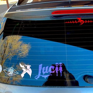 Lucii Decal / Sticker - Lucii Car Decal - Lucii Bumper Sticker - Edm ...