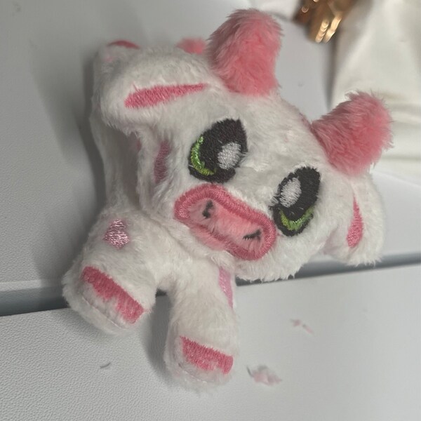 ITH Cow Plushie Embroidery Pattern | Adorable Cattle Calf Plush in the ...