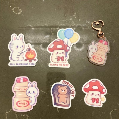 Bunny Still Processing 2020 Vinyl Sticker Screw 2020 Goodbye - Etsy