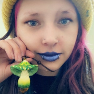 Glow in the Dark Tropical Sunset Vibe Caps 14k Gold Hooks | Etsy