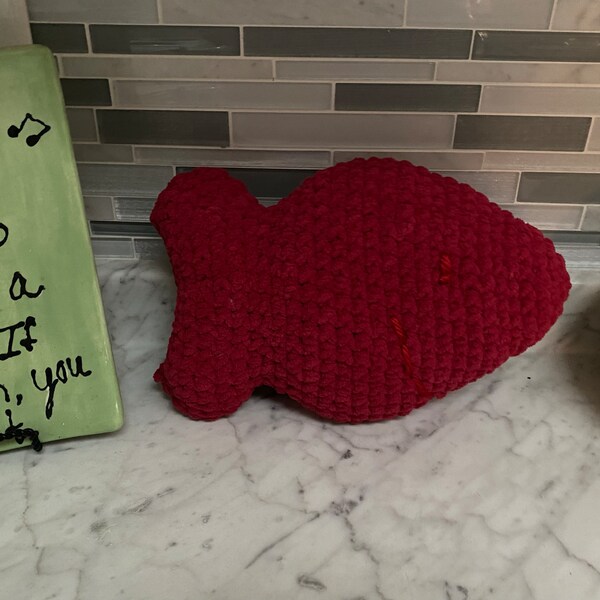 Colorful Fish Crackers Crochet Pattern No-sew - Etsy