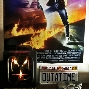 Flux Capacitor Prop Replica With Meters , Back to the Future. Science ...