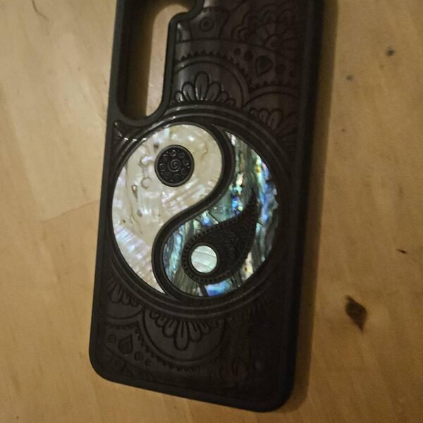 Tai Chi Case, Wood iPhone 16 Pro Max 15 Pro 14 13 12 11 Case, Samsung ...