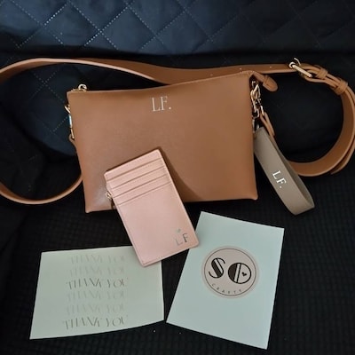 Personalised Bag With Initials, Weekender Holdall Initials, Faux ...