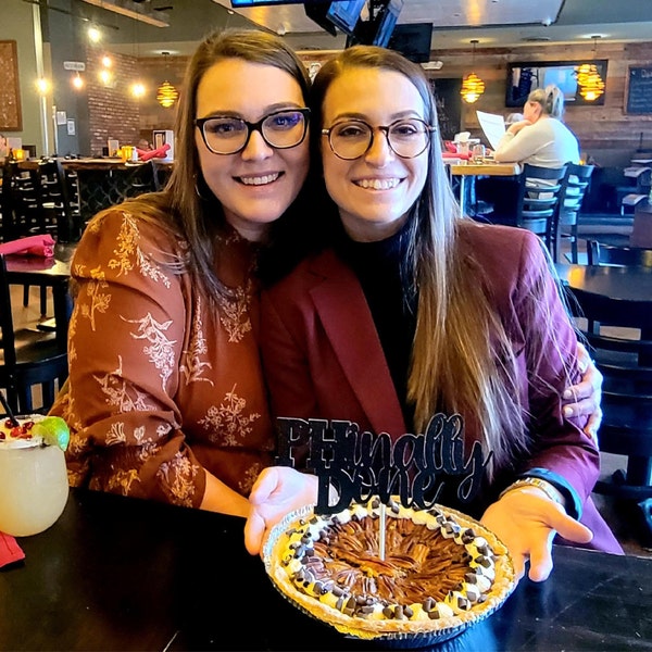 Phinally Done Cake Topper, Phd Graduation Cake Topper, Doctorate ...