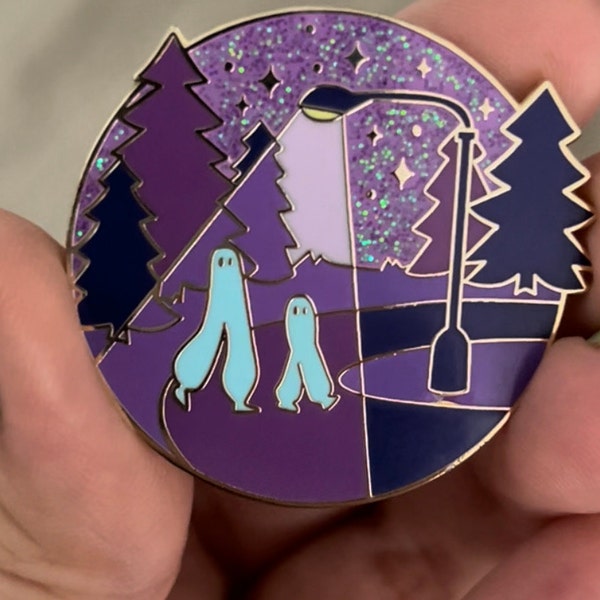 1.5" Kawaii Cryptid Enamel Pins - Moth Man, Bigfoot, Fresno ...