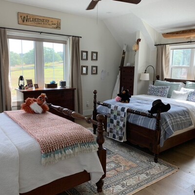 Oak Rails 82 Queen/king Bed Rails Unfinished - Etsy