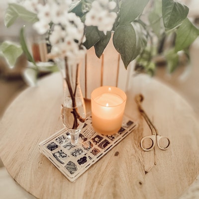 Blue Abalone Shell Table Runner. Abalone Shells Garland. - Etsy