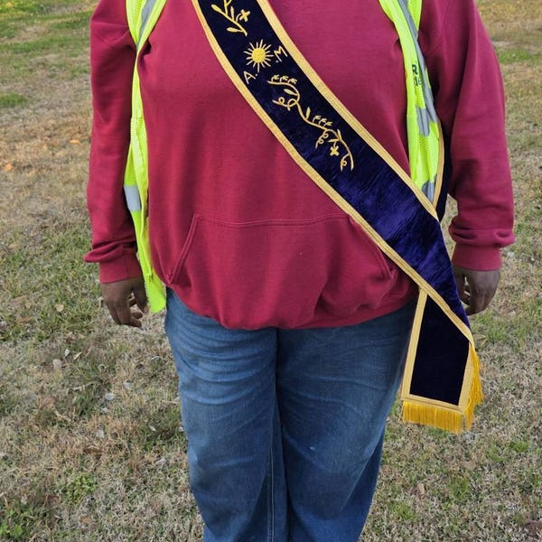 Associate Matron Sash - Etsy
