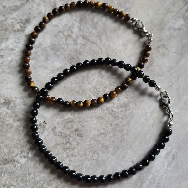 Natural Turquoise Anklet, Genuine Raw Gemstone Chip Anklet for Women ...