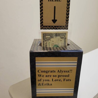 Graduation Money Box Printable Money Gift Ideas Graduation Gifts ...