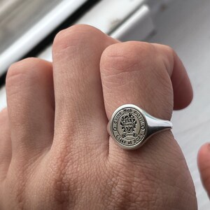 Class Ring,school Ring,signet Ring,graduation Ring,personalized Ring ...