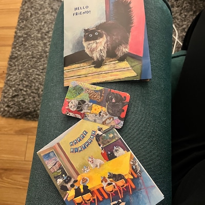 Raining Cats 12x20 Print, Internet Cats, Smudge, Lil Bub, Grumpy Cat ...