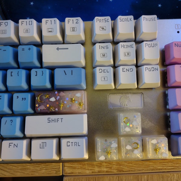 Ocean Keycaps, Handmade Resin Keycaps, Cherry Switch - Etsy