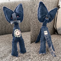 Denim Bear Sewing Pattern PDF Easy Hand Sew From Scraps - Etsy Canada