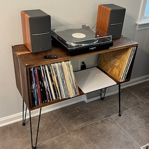 Customizable Record Cube Stand / Record Console / End Table - Etsy